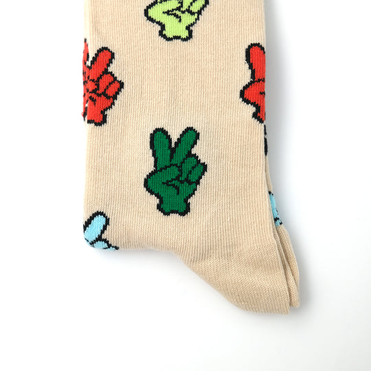 Victory Sign Sock – SOCKSTORE™