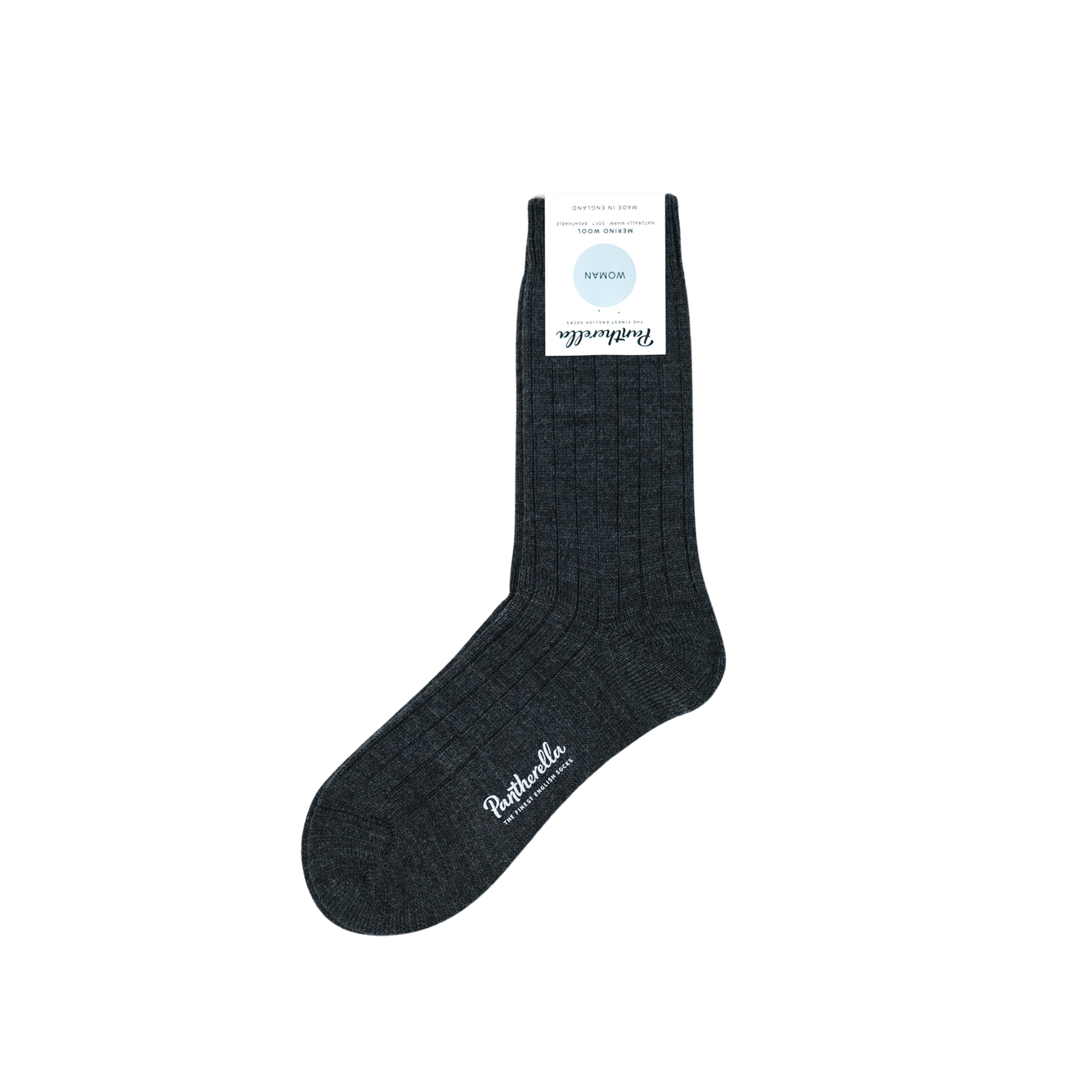 RACHEL 5×1 Rib DARK GRAY MIX – SOCKSTORE™